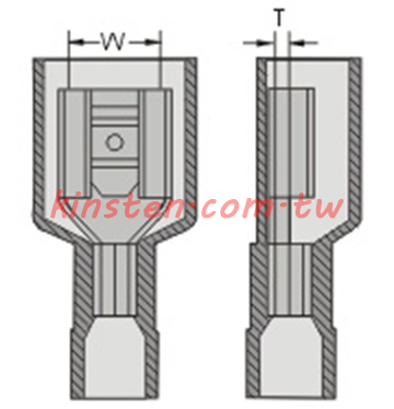 絕緣公母插(母) PV1.25-3A